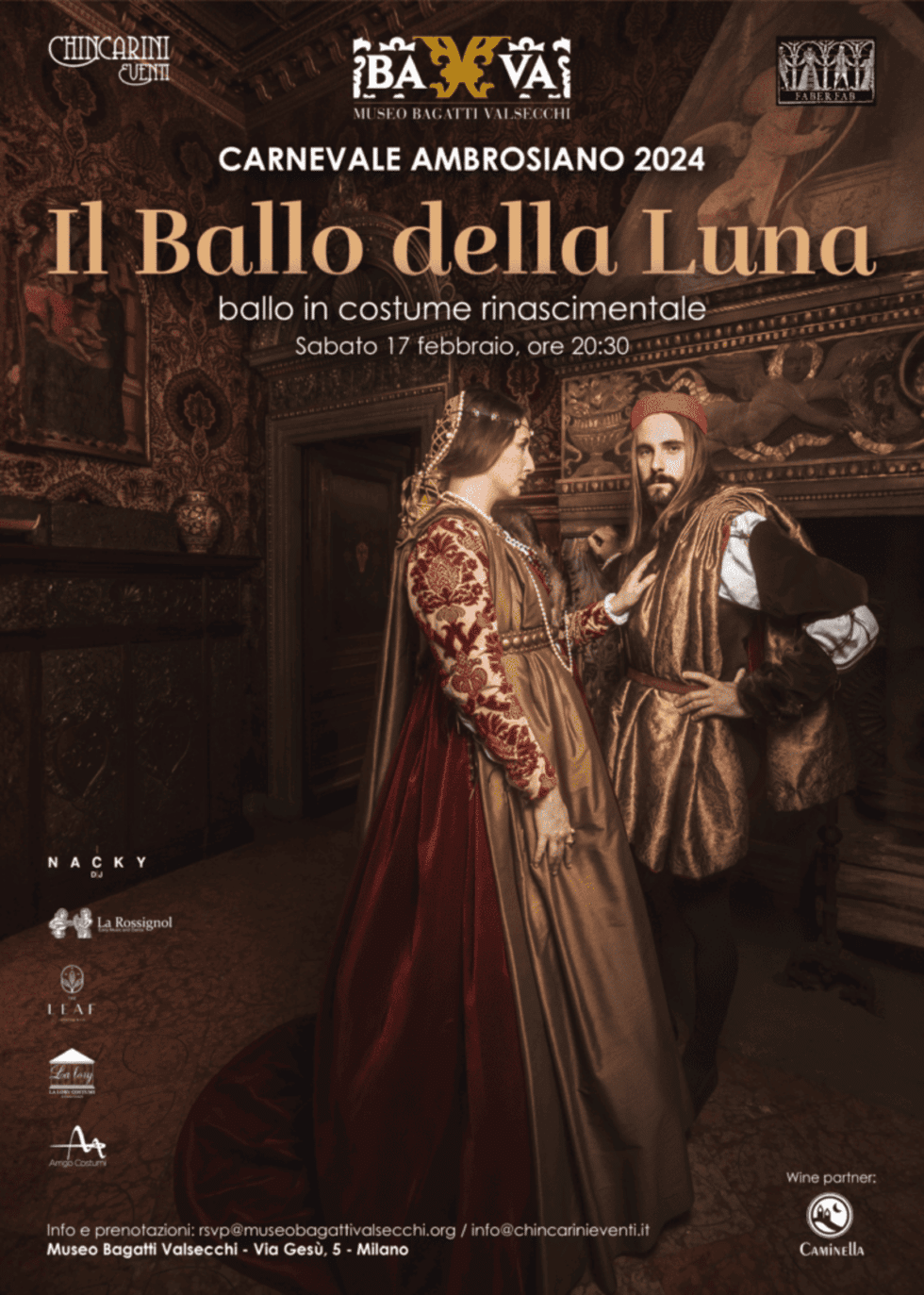 Tornare indietro nel tempo a Milano con il Ballo della Luna