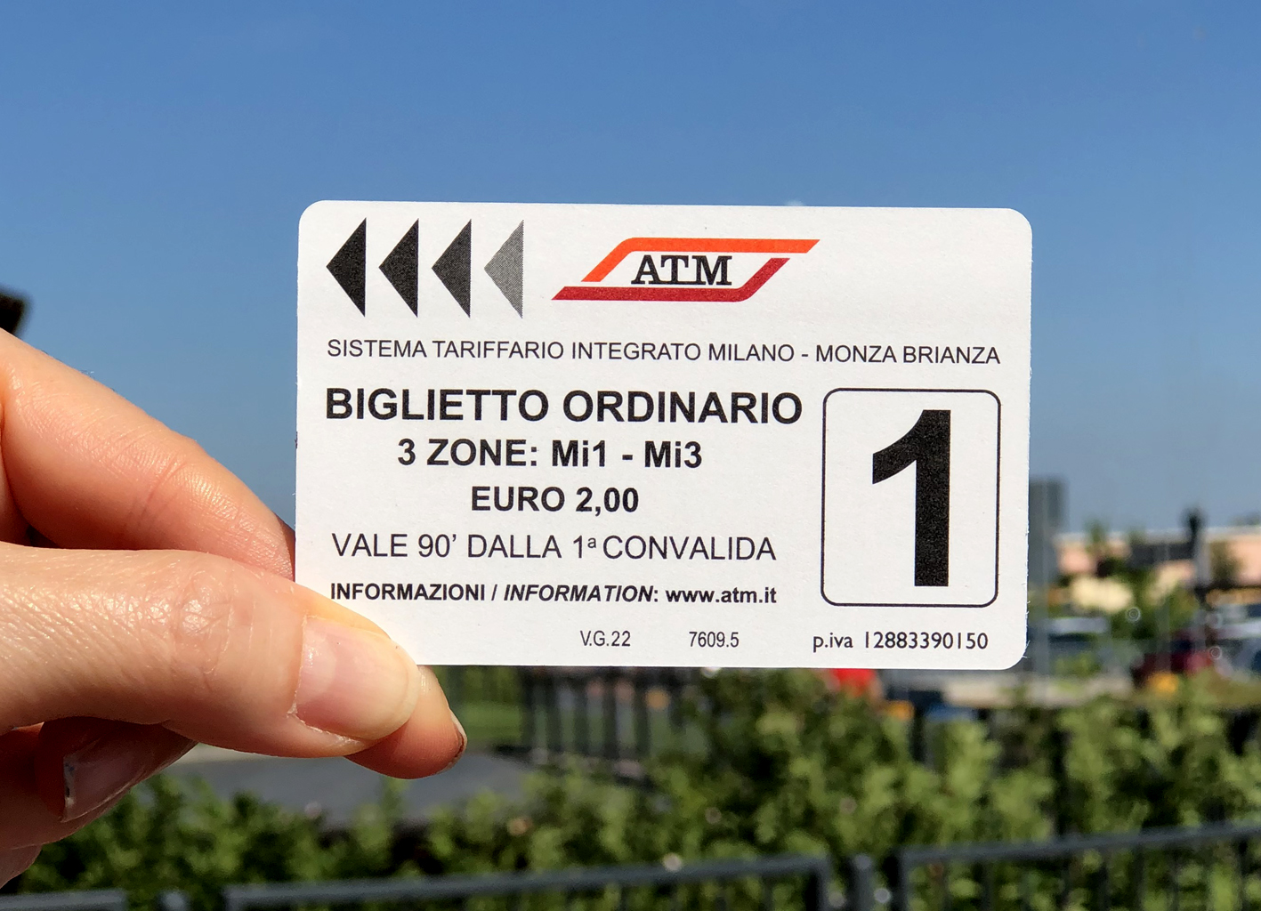 Il nuovo biglietto ATM della metro che costerà meno di €2